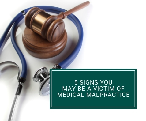 5 Signs You May Be a Victim of Medical Malpractice - Nurenberg Paris